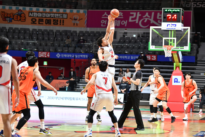 6강 PO 대진표 완성! SK-KCC, 현대모비스-캐롯 맞대결