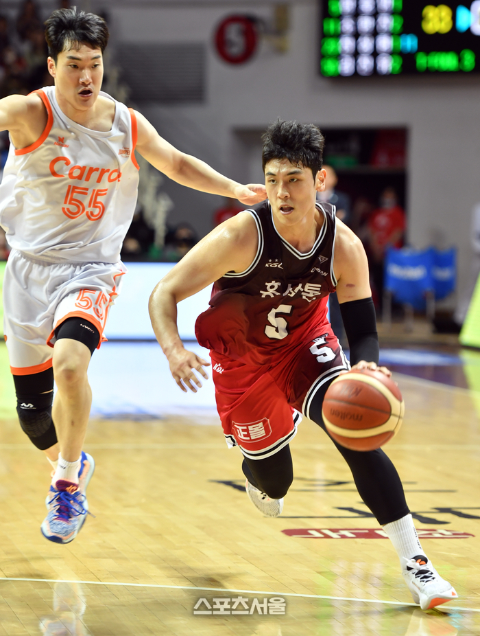 [포토]‘돌파시도하는 변준형’