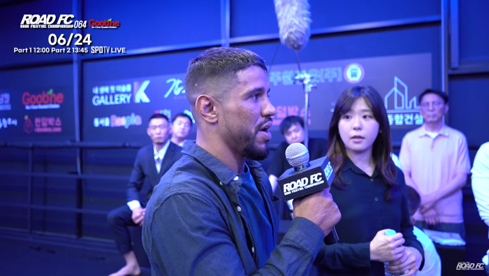 ‘로드FC 064’ 졌지만 잘 싸웠다! 박형근, 브루노 아제베두에 3R 서브미션 패