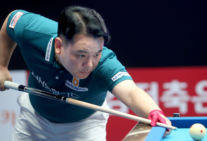 ‘조재호·김민아 2승씩’ NH농협카드, SK렌터카 4-0 완파…PBA팀리그 1R 선두 유지→우승 앞으로