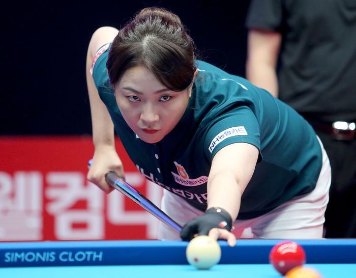 ‘조재호·김민아 2승씩’ NH농협카드, SK렌터카 4-0 완파…PBA팀리그 1R 선두 유지→우승 앞으로