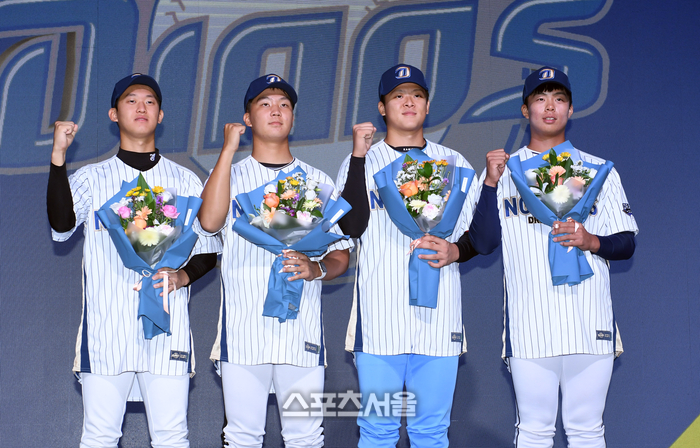 [포토]2024 KBO 신인 드래프트, NC 다이노스 파이팅!