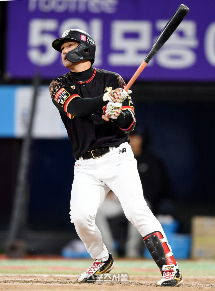 ‘강백호 부상→문상철 DH’ KT, 1차전 라인업 공개...김상수·황재균 테이블세터 [PO1]