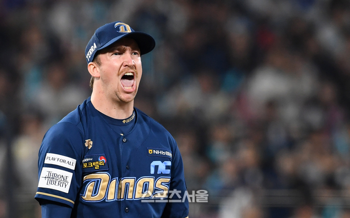 ‘20승·209K’ 괴물 에이스의 귀환 NC 페디, 6이닝 12K 1실점…‘무패·승률왕’ 압도한 퍼포먼스[PO1]