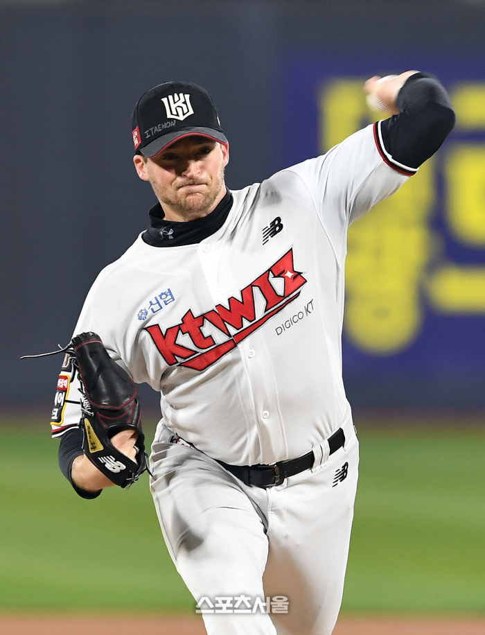 ‘NC전 ERA 5.65’ 벤자민, 5이닝 1피홈런 3실점...공룡은 언제나 어려워 [PO2]