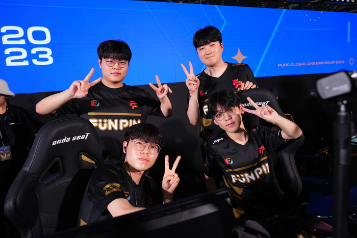 “방심하지 않겠다” V7 펀핀, ‘PGC 2023’ 그랜드 파이널 첫날 ‘1위’ 등극…기적의 질주 ‘우승’에 닿을까[PGC GF]