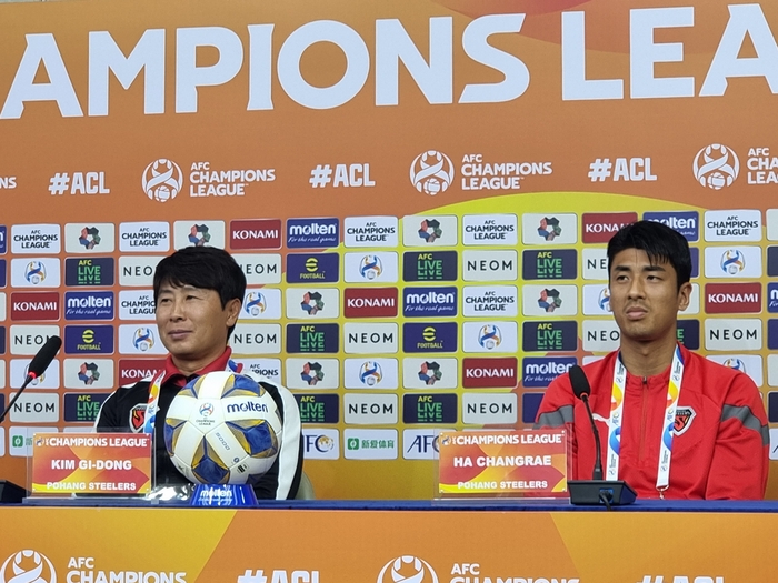ACL 조별리그 6전 전승에 도전…김기동 포항 감독 “16강 확정했지만 감독으로서 최선”