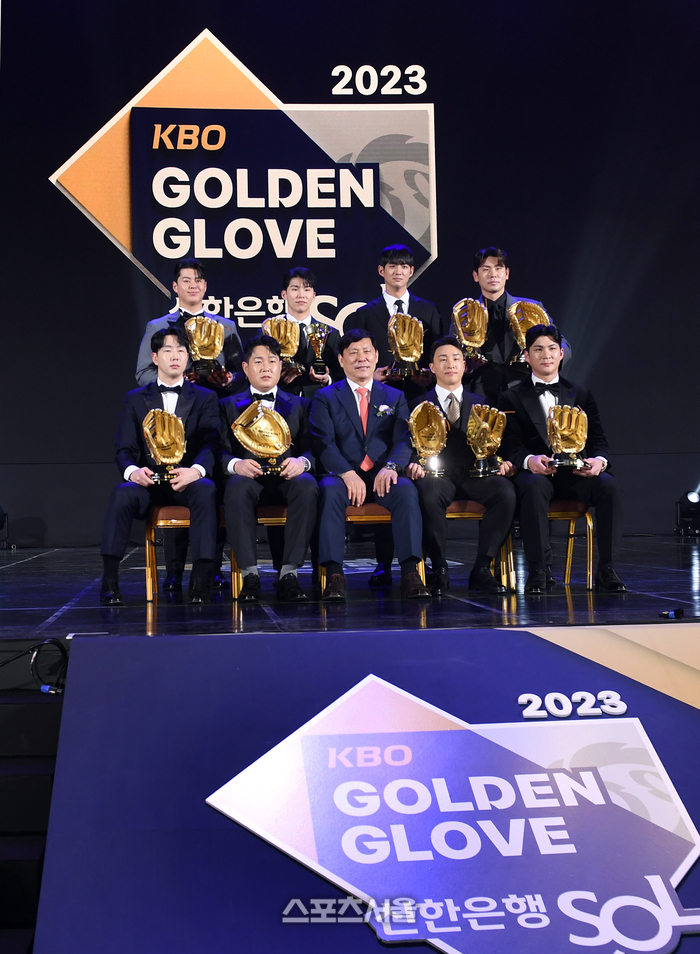 [포토]골든글러브를 거머쥔 KBO의 스타들