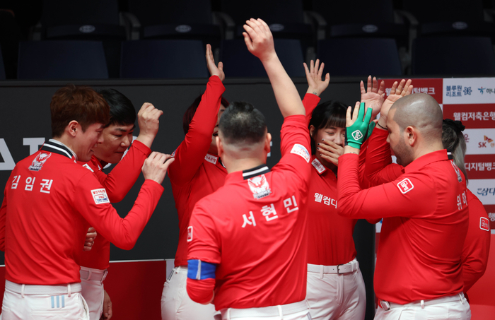 최혜미·김예은 ‘우먼 파워→3승 합작’…웰컴, PBA 팀리그 2연패 탈출 ‘3R 첫승 신고’