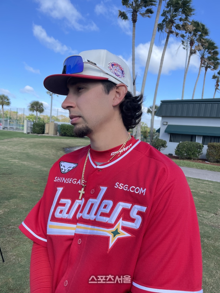 ‘80% 쓱→151㎞ 쾅’ SSG 더거 첫 불펜피칭, “뷰티풀” 탄성·환호 터졌다 [SS플로리다in]