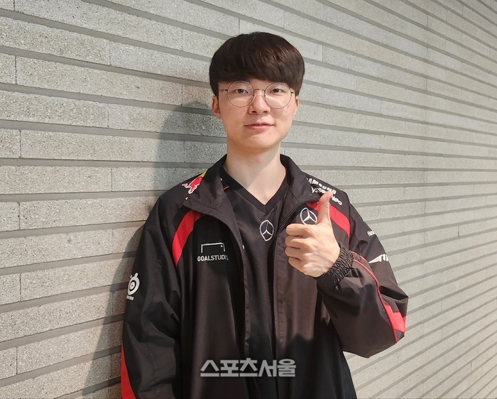 노련한 바론 플레이→‘제우스 ‘페이커 활약 T1 3세트 한화생명 제압…결승까지 단 한 세트 남았다 [ss송파in]