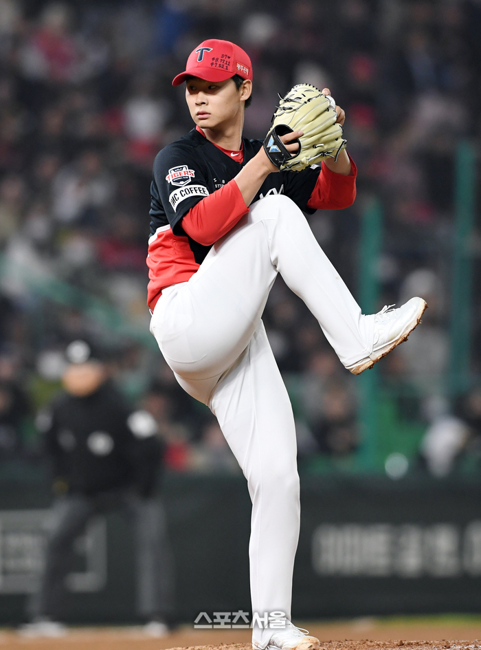 [포토]KIA 곽도규, SSG전 7회말 등판