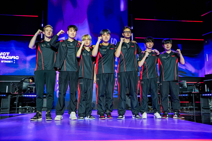 VCT 퍼시픽 ‘대이변’ T1, 도장깨기로 마스터스 상하이 진출…젠지, DRX 꺾고 마스터스행 [SS시선집중]