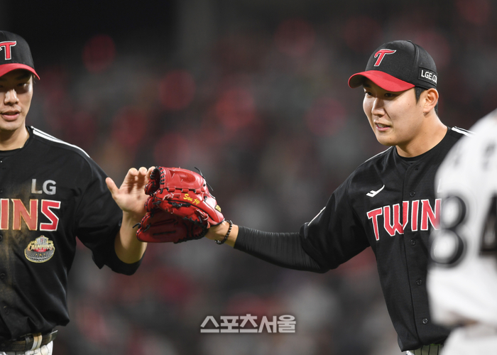 ‘5.1이닝 무실점’ 손주영 미쳐 날뛰었다→LG 이겼다…MVP는 당연했다 [준PO3]