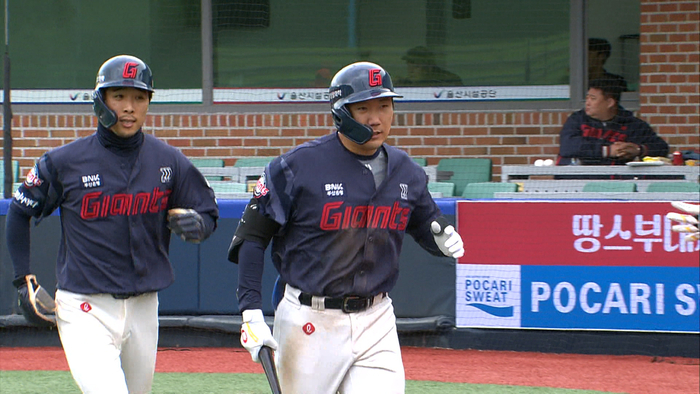 ‘박준우 6이닝 무실점-백두산·추재현 투런포’ 롯데, 장수 7-1 제압…소뱅·LG도 승리 [KBO 폴리그]