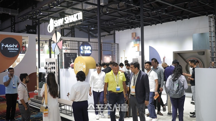 경과원, 인도 델리 건축 전시회서 한국관 운영