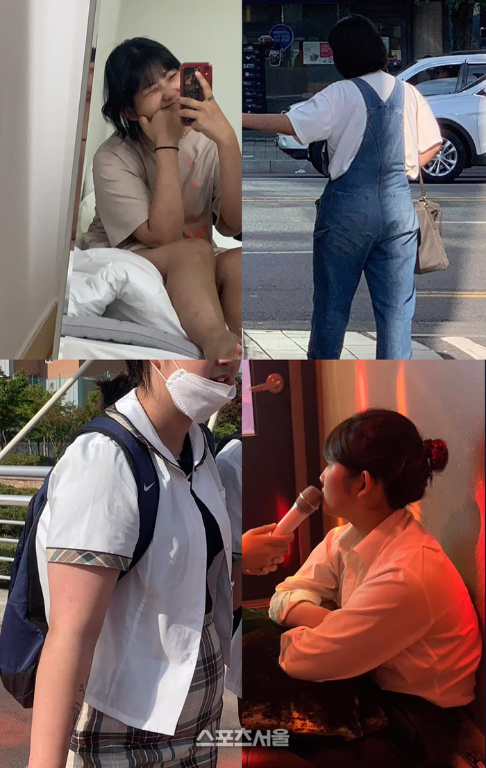 “뚱뚱했던 시절로 다신 돌아가지 않아!” 49kg 감량 최준희, 슬림 보디라인 공개[★SNS]