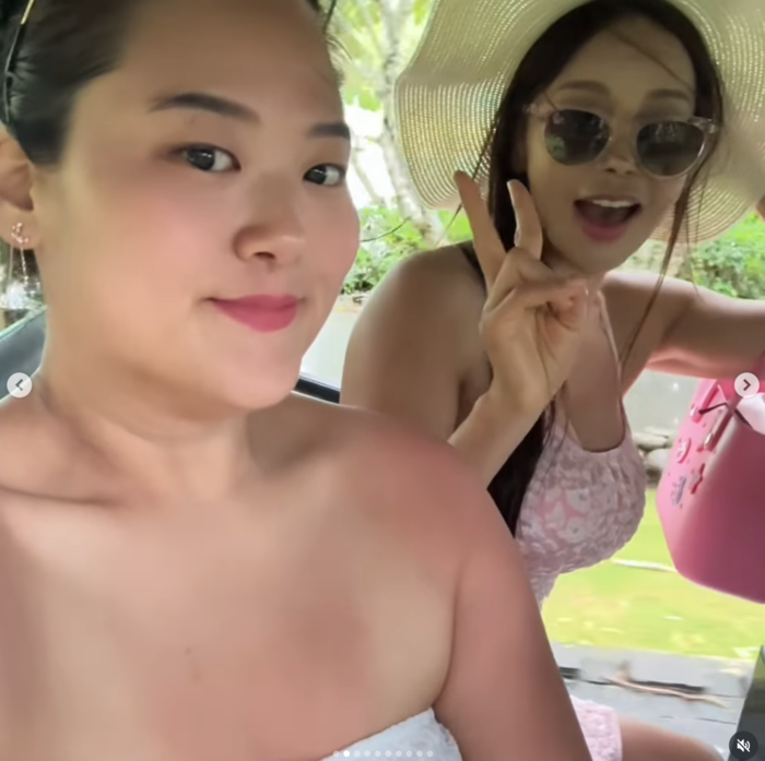 미나 시누이, 72kg 빼고 수영복도 과감하게 ‘미모 무슨 일’ [★SNS]