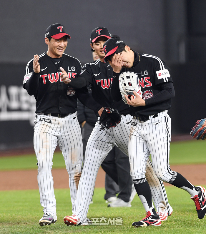 “팀원들이 날 살렸다”…‘우승 캡틴’ 꿈꾸던 박해민의 ‘눈물’, “많은 감정 교차했다” [KS5]