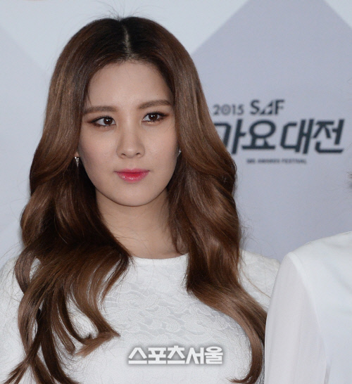 [SS포토] 소녀시대 서현, SBS 가요대전 빛내는 인형 미모!