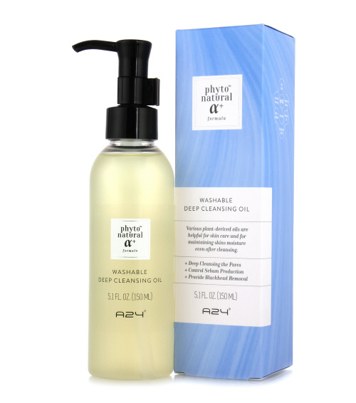 물 세안만으로도 깔끔하게…A24, '워셔블 딥 클렌징 오일' 출시