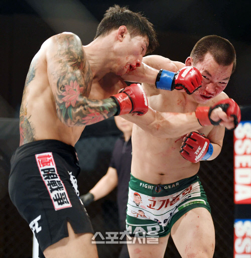 TFC18 김재웅vs정한국, 타격의 향연으로 펼쳐진 TFC 역대급경기!