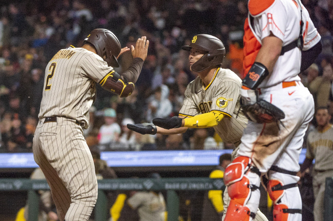 SD 2경기 연속 1점 차 승리, 김하성은 로키츠 안타 뽑아