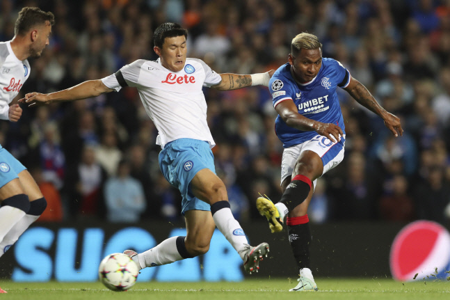 '김민재 풀타임+철통수비' 나폴리, 레인저스 원정서 3-0 대승…UCL 2연승! [현장리뷰]