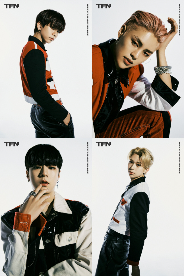 '컴백' T1419→TFN 케빈·노아·건우·레오, 성숙해진 비주얼