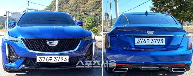 [SS시승기]럭셔리 도심형 세단 캐딜락 CT5