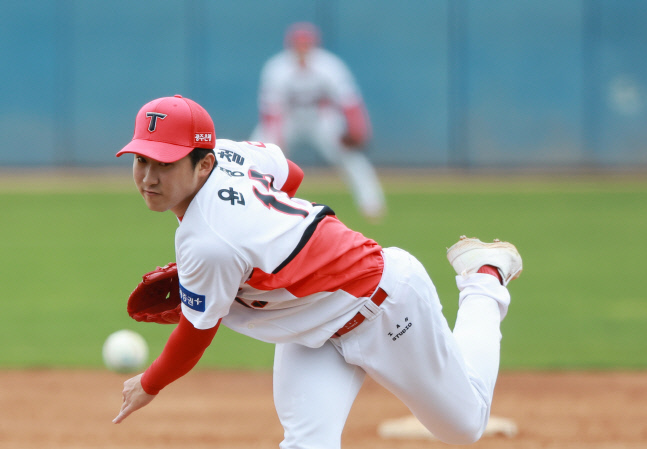 '아직 100% 아니지만…' KIA 새 얼굴, WBC 대표팀에 맞서 강한 첫 인상[SSinAZ]
