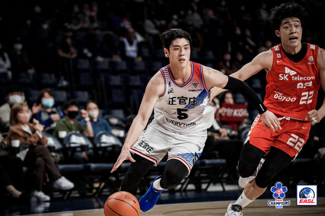 '작년 챔프전 복수·25만 달러 획득' KGC, SK 꺾고 동아시아 최강 군림[EASL]