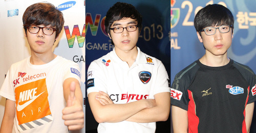WCG 2013 스타2 한국대표 원이삭, 김정훈, 이신형