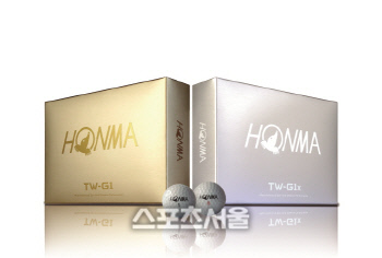 혼마골프 "골프볼 시장에서도 명성 잇겠다"...TW G1, TW G1x 볼 출시